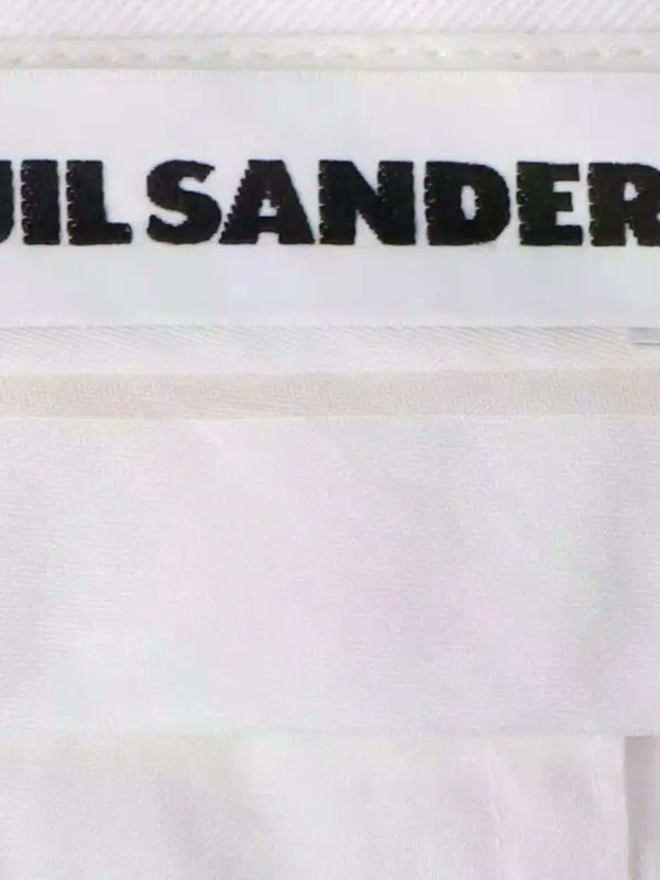 JIL SANDER Straight-leg Cotton Trousers