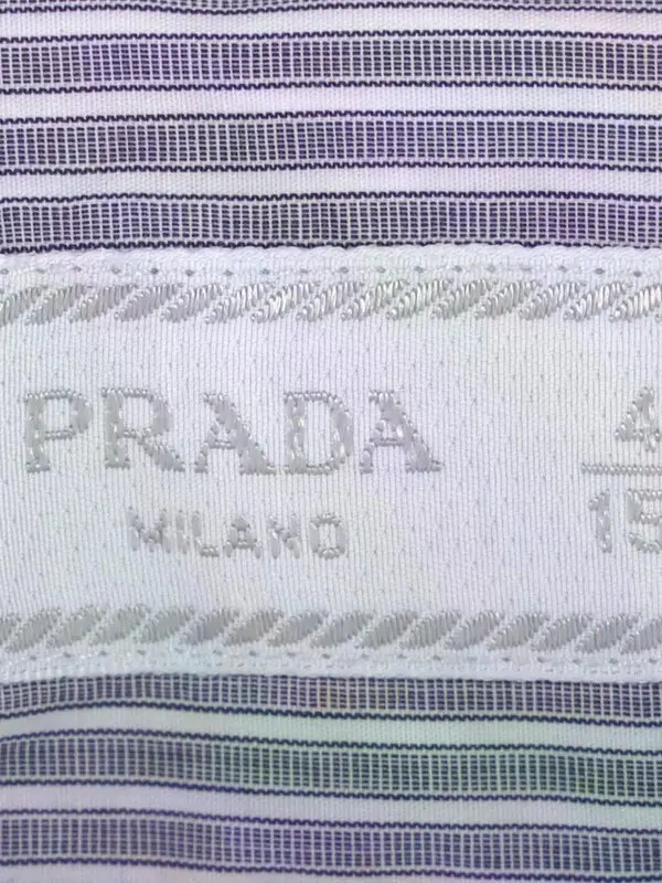 Prada Striped Cotton Shirt
