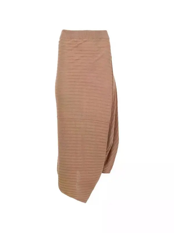 JW Anderson Knitted Midi Skirt - Neutrals