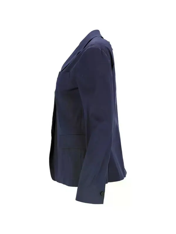 Prada Single-breasted Cotton Blazer