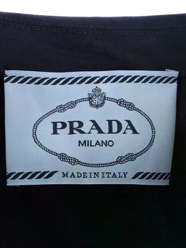 Prada Single-breasted Cotton Blazer