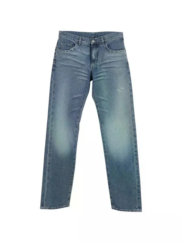 Gucci Light Wash Straight Leg Trousers - Blue
