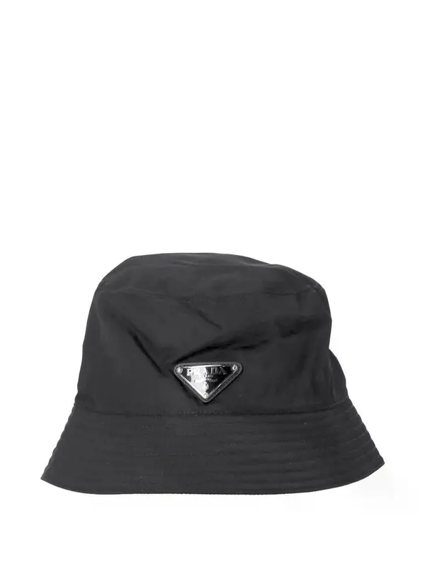 Prada Logo-plaque Bucket Hat