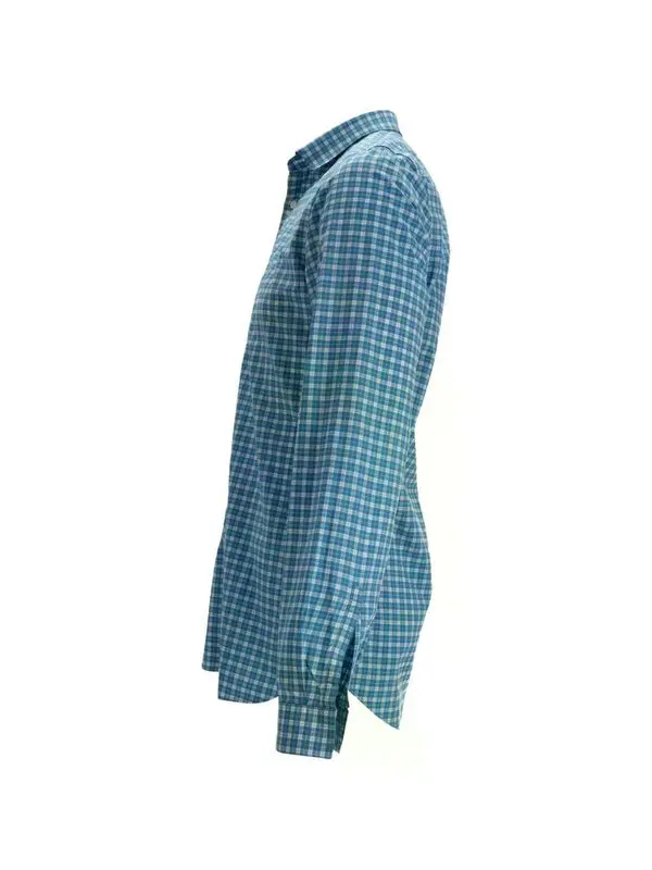 Prada Plaid Cotton Shirt