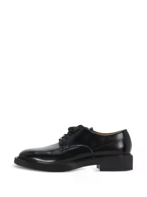 SERGIO ROSSI Bobby Lace-up Derby Shoes - Black