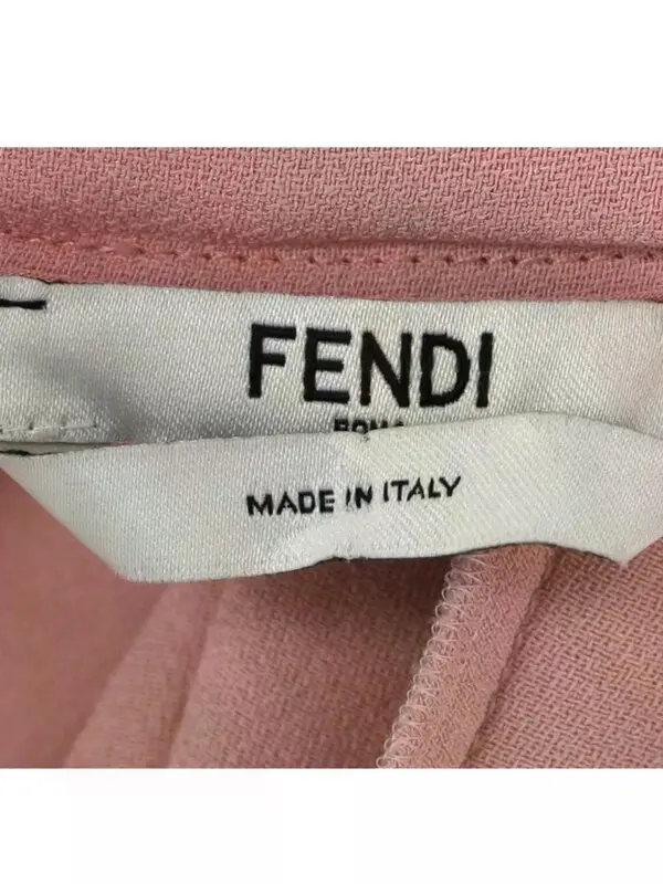 Fendi Ruffled-sleeve Turtleneck Mini Dress