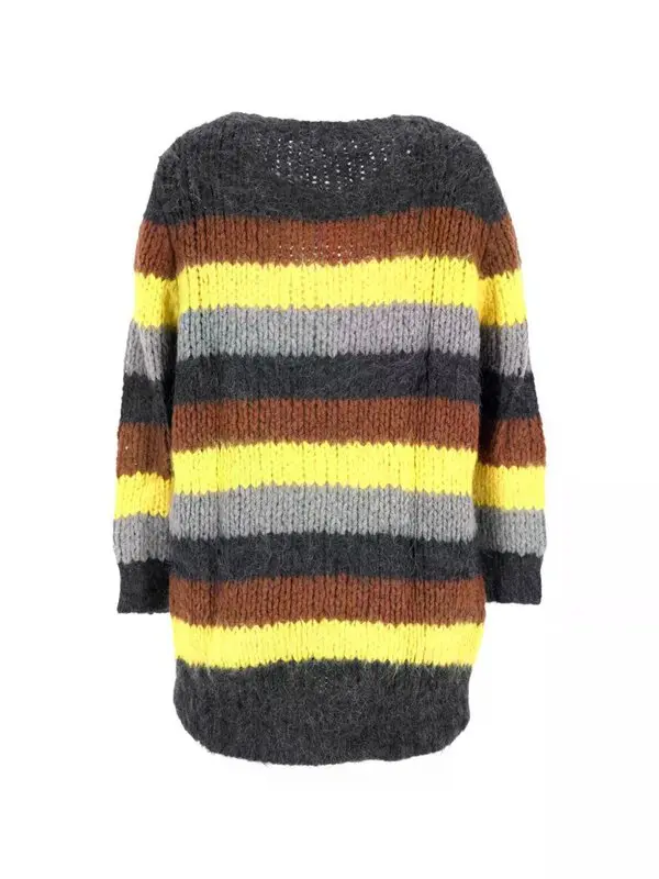 Dries Van Noten Stripe-pattern Knitted Sweater