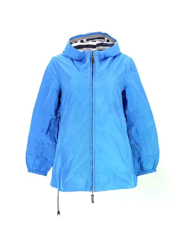 Max Mara Hooded Windbreaker - Blue