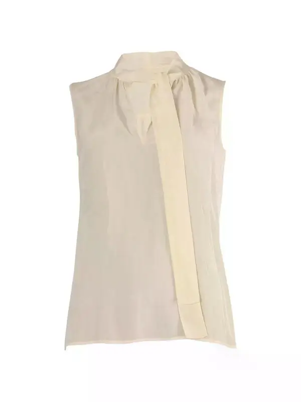 Tory Burch Tie Sleeveless Top