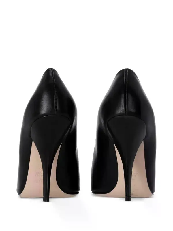 Fendi Pointed-toe Leather Heeled Pumps