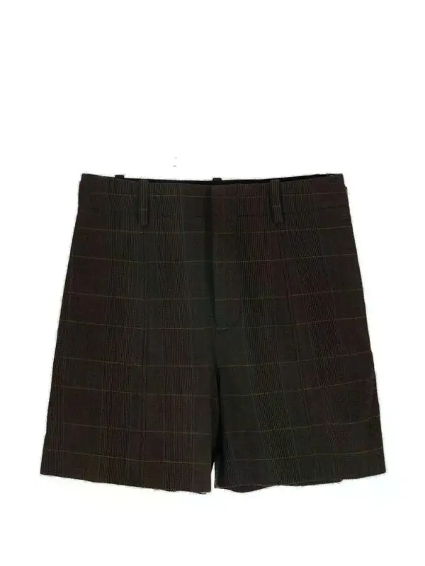 Chloé Plaid-pattern Shorts