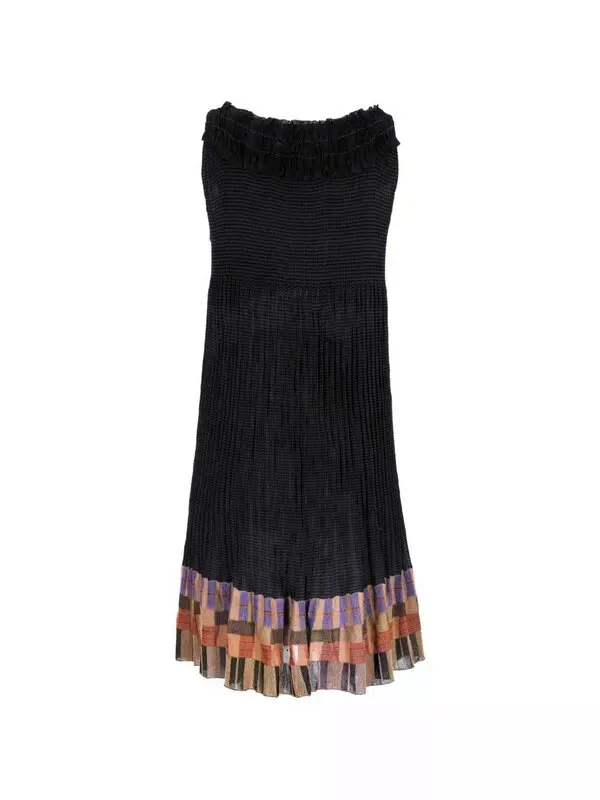 Missoni Shirred Pleated Mini Dress