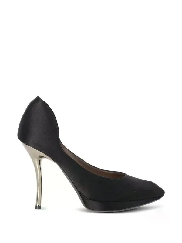 LANVIN Pointed-toe Platform Pumps - Black