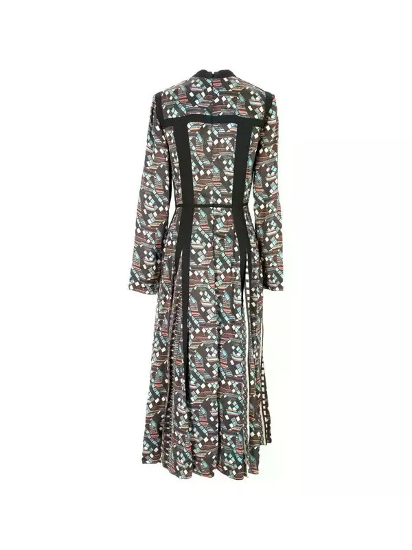 LANVIN 2015 Mosaic-print Maxi Dress