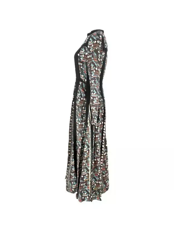 LANVIN 2015 Mosaic-print Maxi Dress