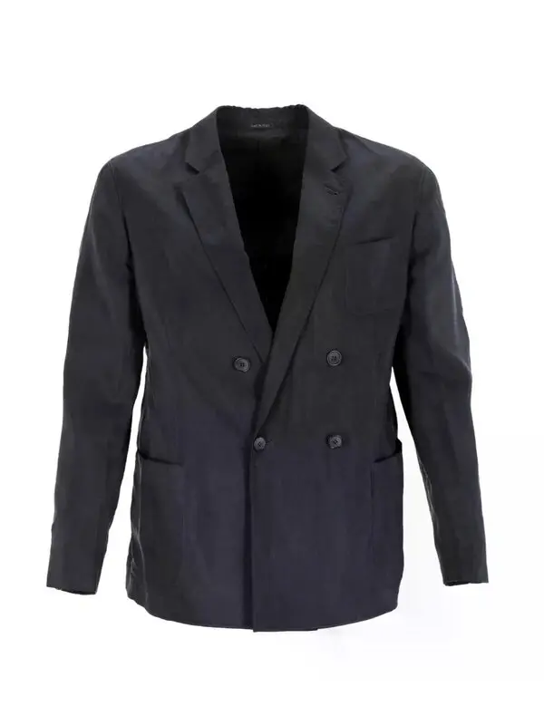 Giorgio Armani Double-breasted Blazer - Grey