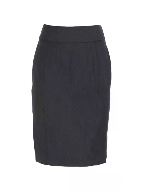 Burberry Wool Mini Skirt