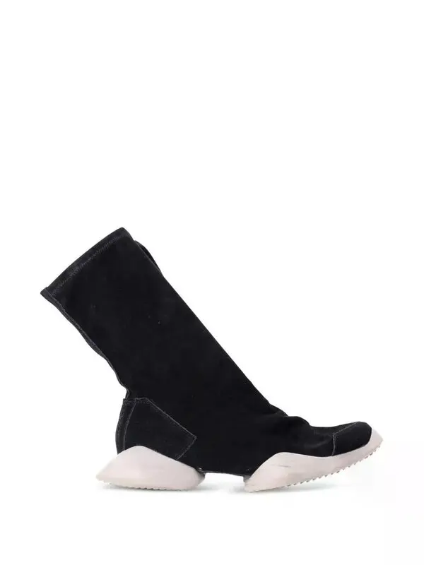 Rick Owens X Adidas Sock Runner Sneakers - Black