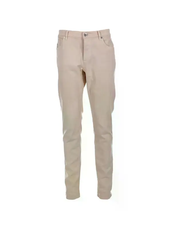 Brunello Cucinelli Vintage Button-fastening Trousers - Neutrals