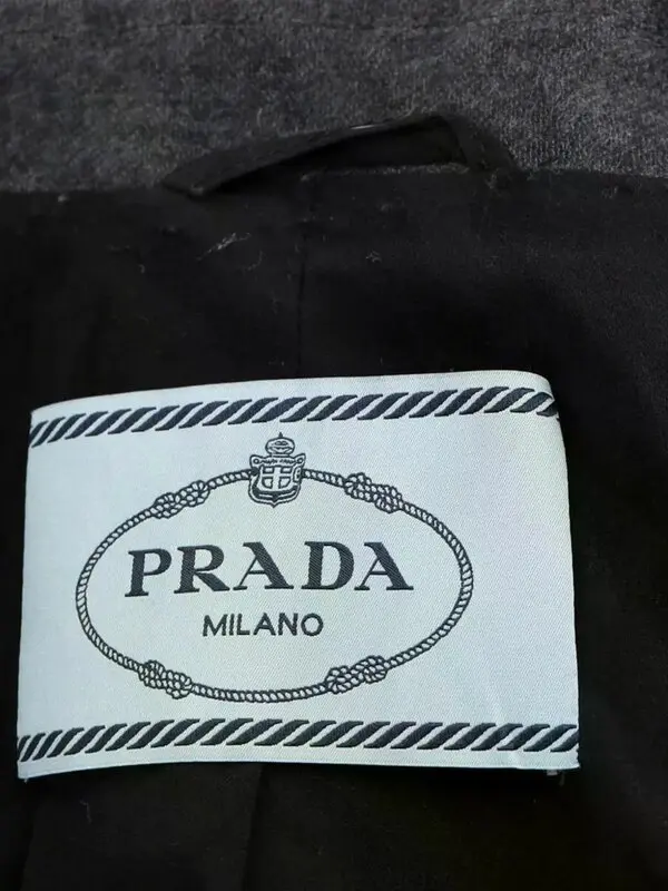 Prada 2022 Single-breasted Patch Pockets Blazer