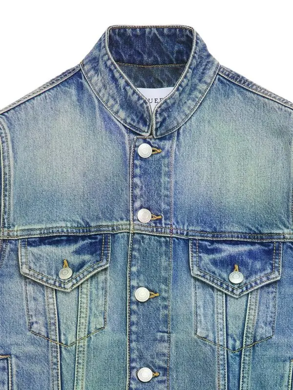 Alexander McQueen Button Denim Jacket