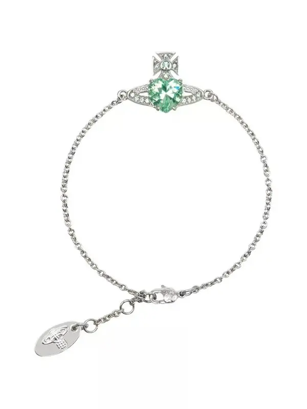 VIVIENNE WESTWOOD Ariella Heart-charm Bracelet - Silver
