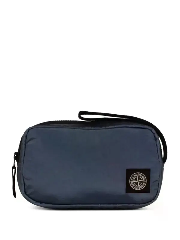 Stone Island Logo-patch Wash Bag