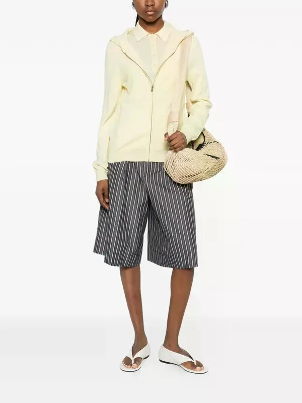 Eric Bompard Zip Hooded Cardigan