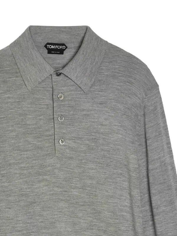 TOM FORD Button Polo Shirt