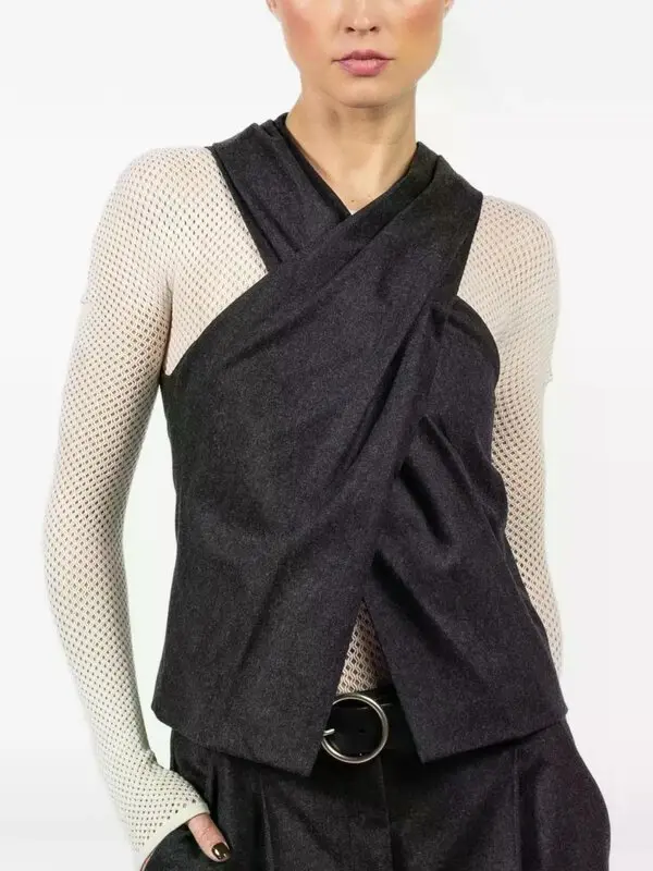 A.L.C. Crossover Sleeveless Top