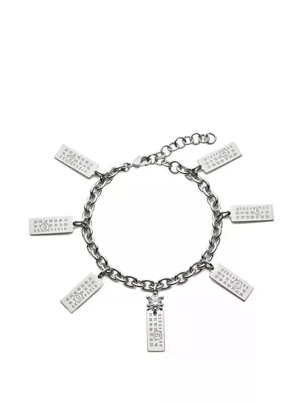 MAISON MARGIELA Charms Chain Bracelet - Silver