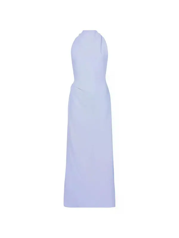 Proenza Schouler Selena Twist Back Maxi Dress - Purple