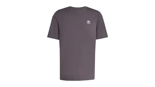 Adidas Trefoil Essentials Tee Shirt - Grey Strata