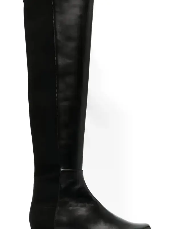 STUART WEITZMAN Paneled Leather Boots