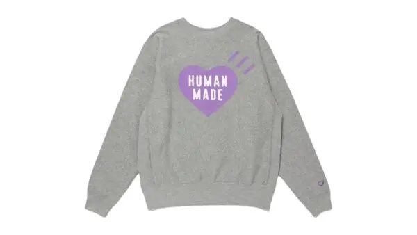 HUMAN MADE Stores Exclusive Heart Apgujeong Sweatshirt - Gray