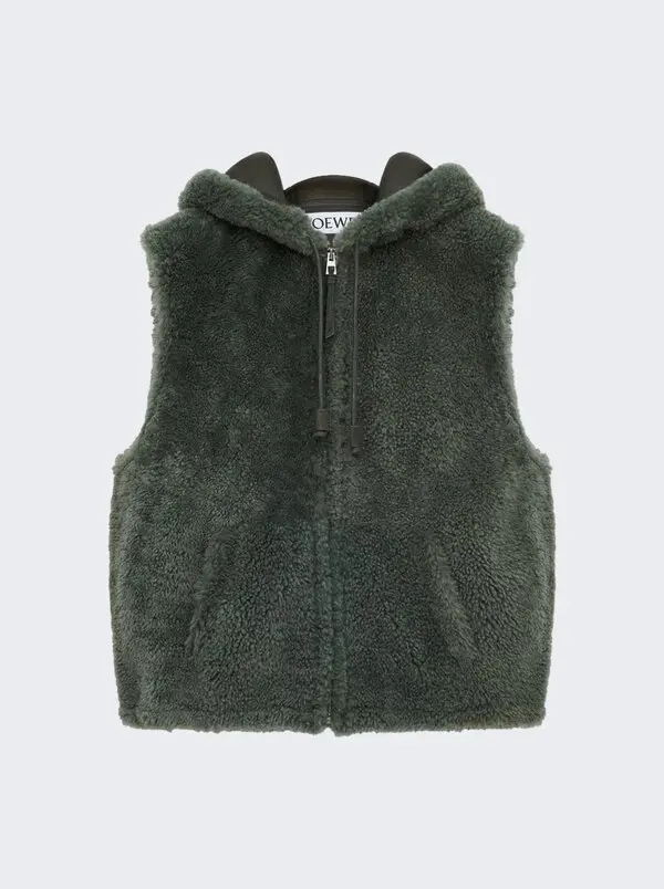Loewe Vest Khaki - Green