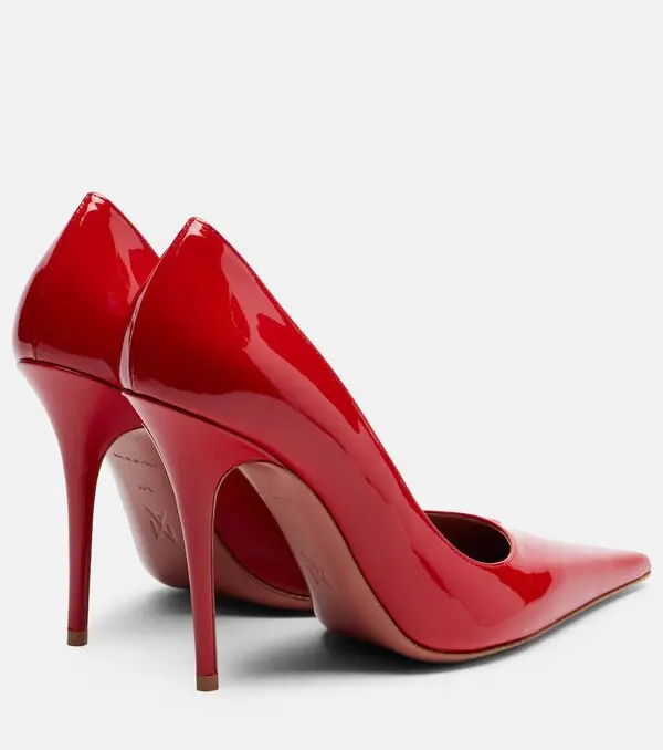 Amina Muaddi Barbara Pumps - Red