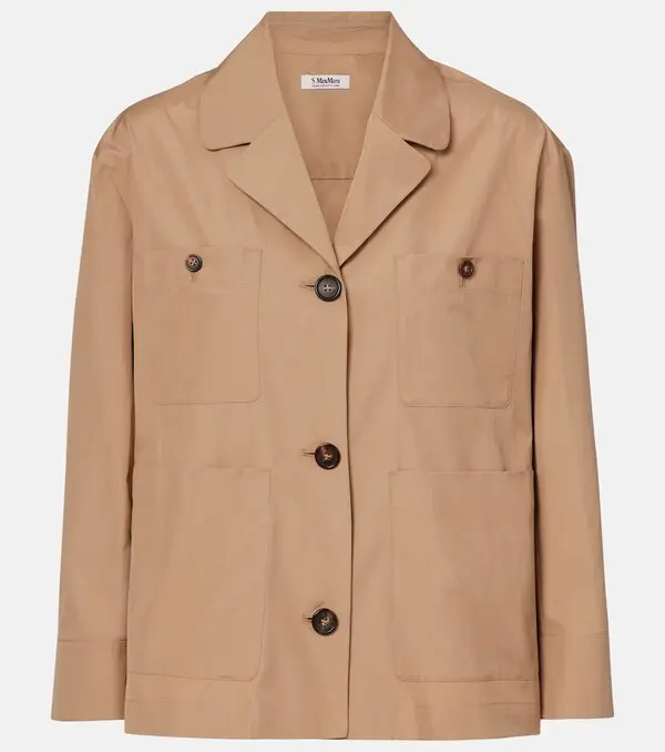 Max Mara Renata Cotton Jacket - Beige