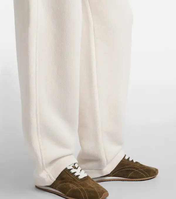 Max Mara Dente Cotton-blend Sweatpants