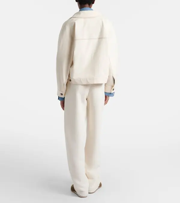Max Mara Dente Cotton-blend Sweatpants