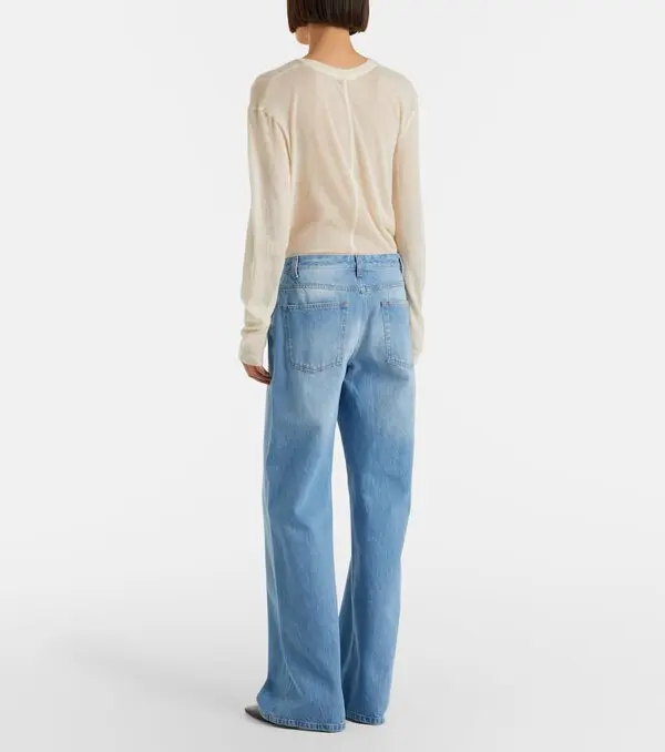 THE ROW Eglitta Straight Leg Jeans