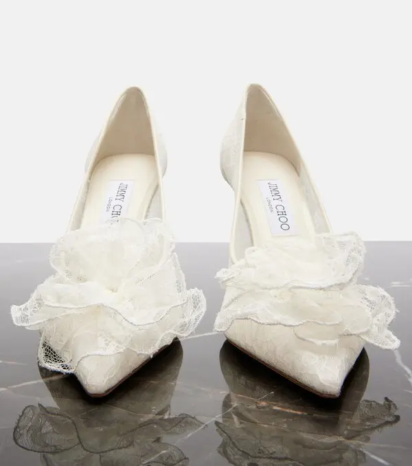 JIMMY CHOO Mimmi Lace Pumps