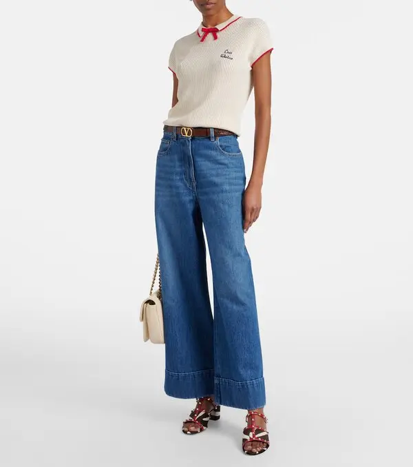Valentino Garavani Rockstud Calf Hair And Leather Pumps