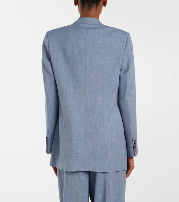 Loro Piana Guia Wool, Silk, And Linen Jacket