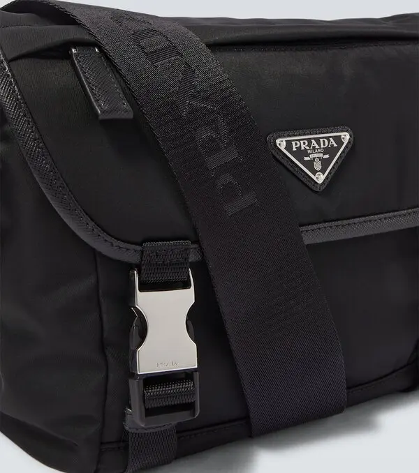 Prada Re-nylon Shoulder Bag - Black