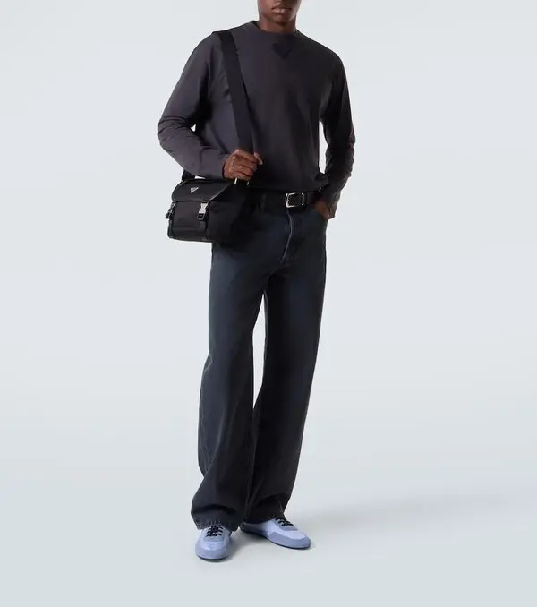 Prada Re-nylon Shoulder Bag - Black
