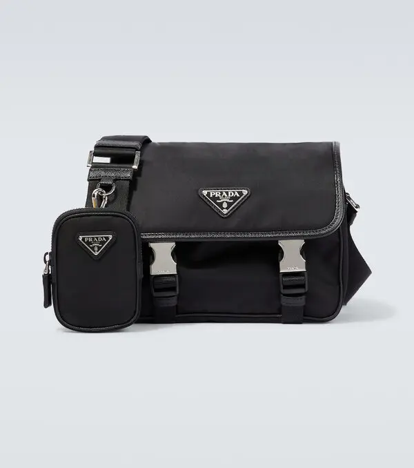 Prada Re-nylon Shoulder Bag - Black