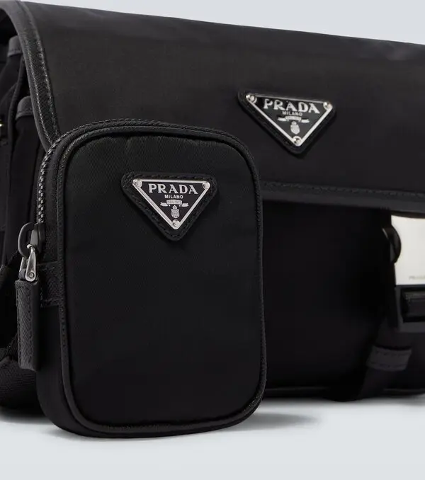 Prada Re-nylon Shoulder Bag - Black