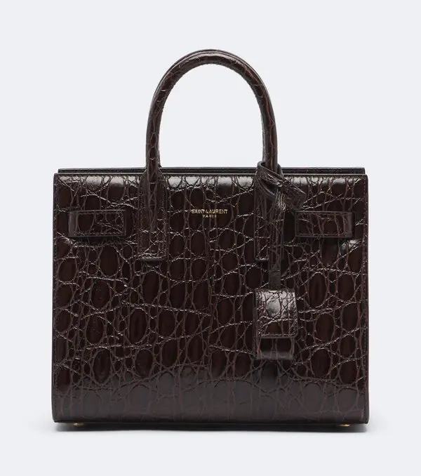 Saint Laurent Sac De Jour Nano Top-handle Bag - Brown