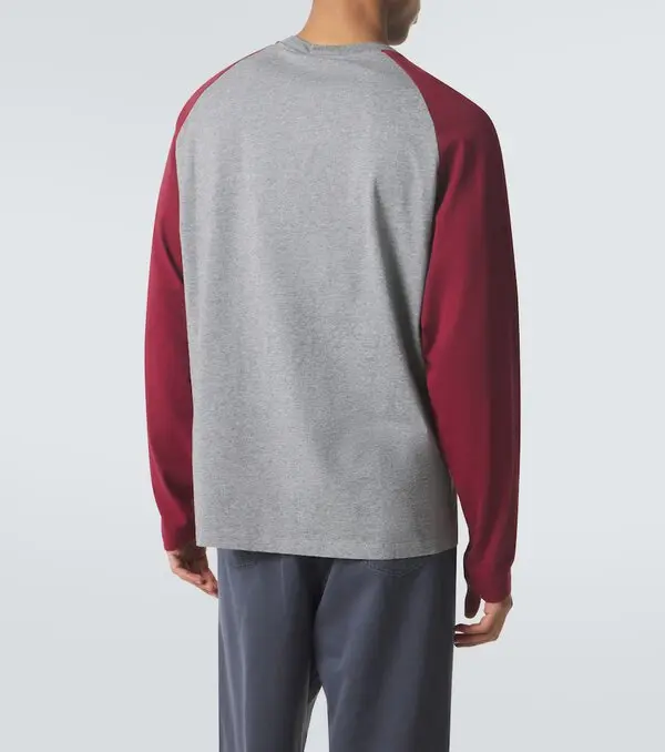 Miu Miu Cotton Jersey Henley Shirt